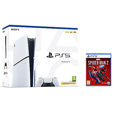 PlayStation 5 PS5 Console with Marvel s Spider Man 2 16 1TB